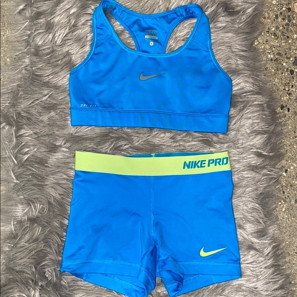 Nike | Shorts | Nike Pro Workout Set | Poshmark